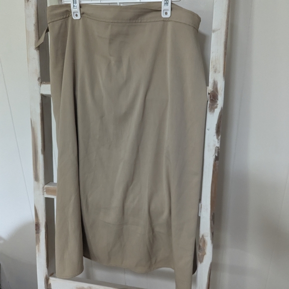 Max Studio | Skirts | Nwt Tan Wrap Skirt | Poshmark